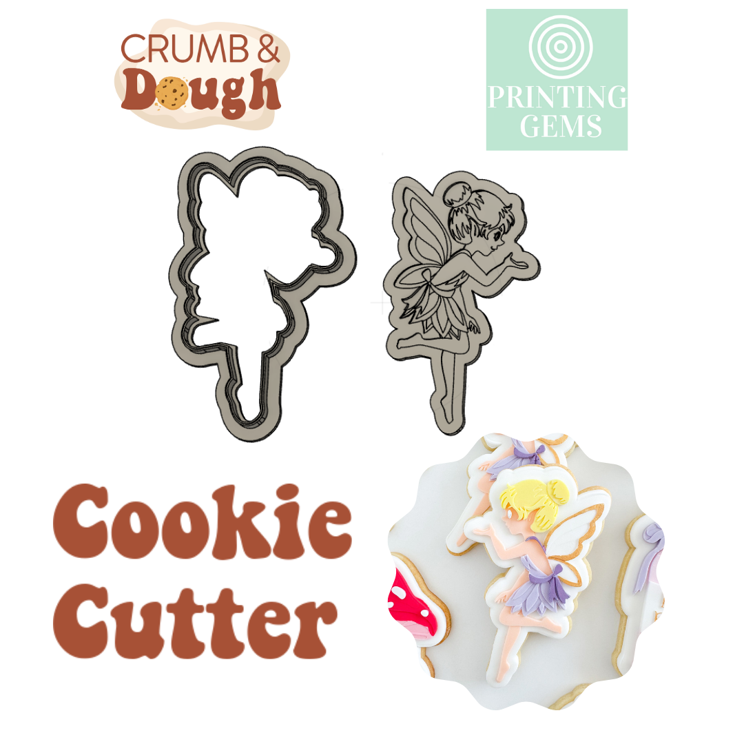 Fairy raised stamp by Crumb and Dough – Printing Gems